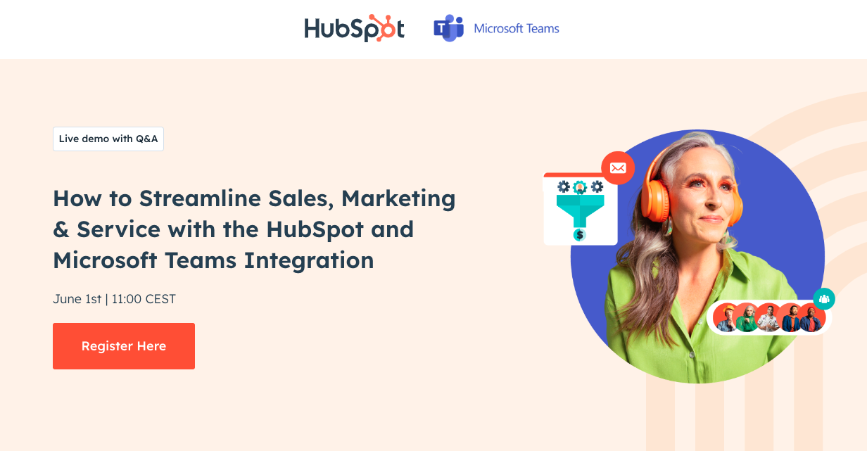 Streamline Sales, Marketing & Service with HubSpot & Microsoft Teams